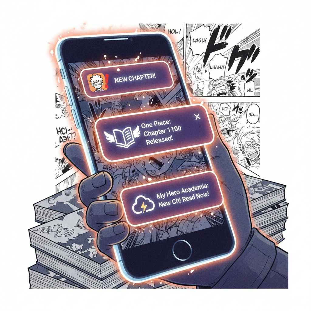 Never Miss Manga Releases: Set Up Push Notifications for New Chapters